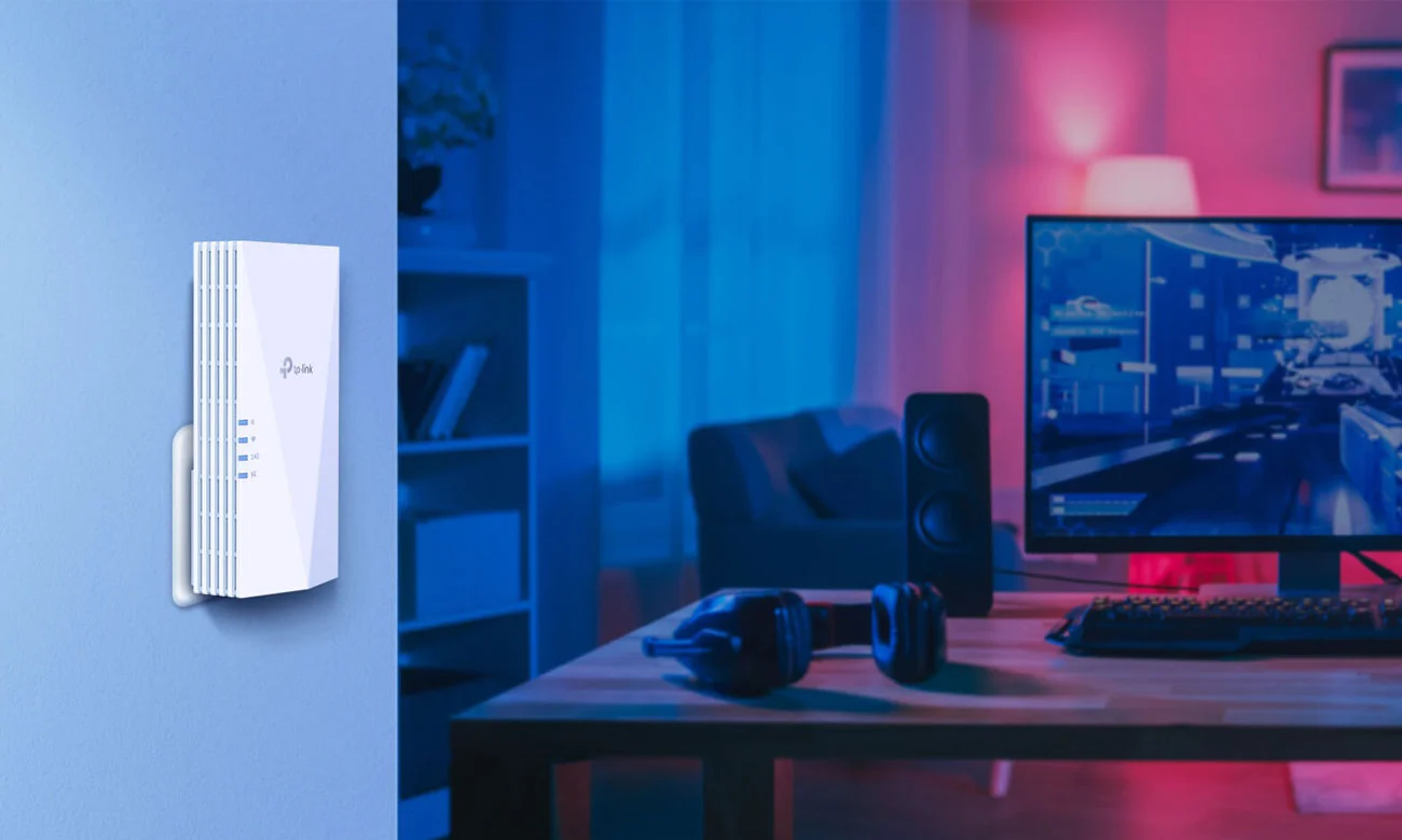 TP-Link RE700X WiFi 6 AP/Extender/Repeater, AX3000 574/2402Mbps, 1x ...