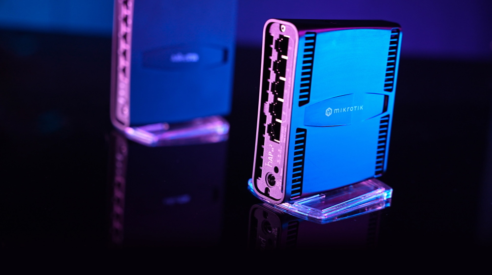 WiFi router Mikrotik hAP ax2 WiFi 6 AP, 4 x GLAN, 1x GWAN s PoE In/Out ...