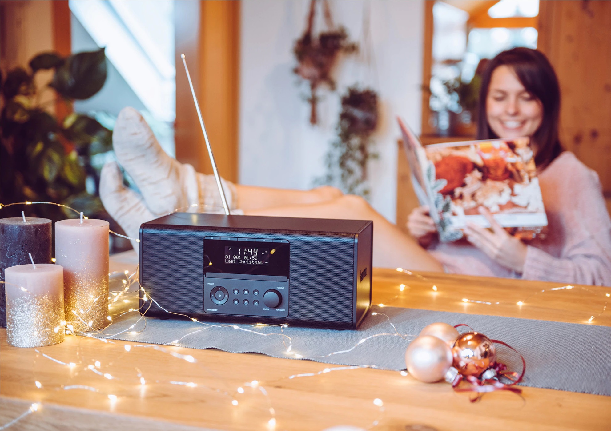 Rádio Hama digitální a internetové DIR3020, FM/DAB/DAB+ | PENTA CZ